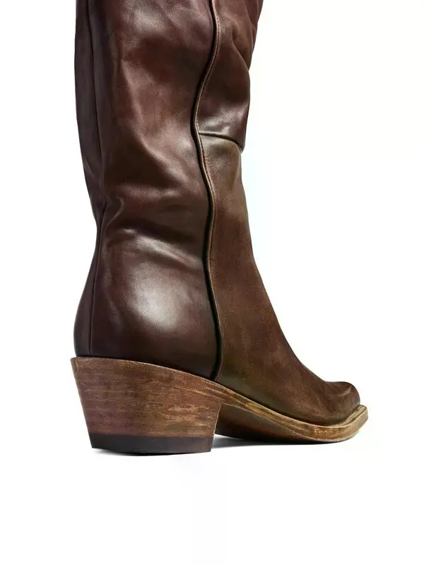 Khaite Clive Pointed-toe Boots