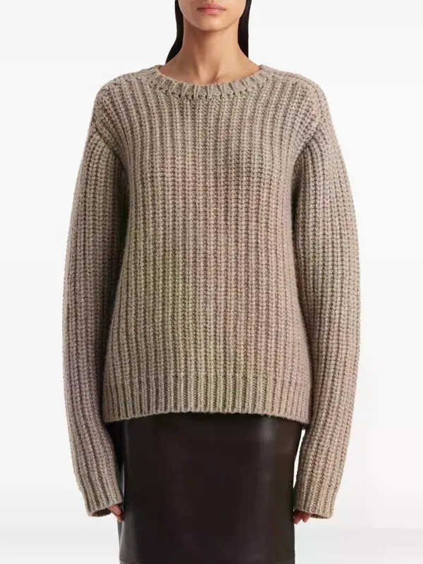 Khaite Ribbed Knit Sweater
