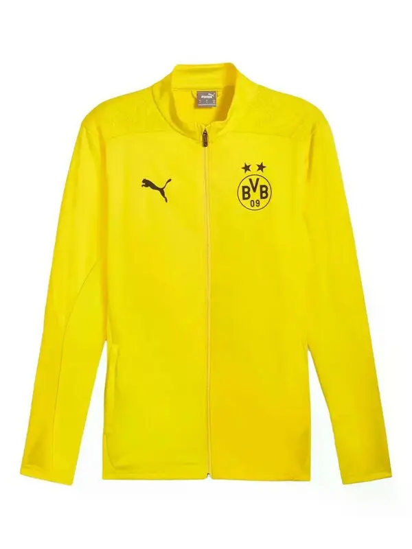 PUMA Borussia Dortmund Zip Sweatshirt - Yellow