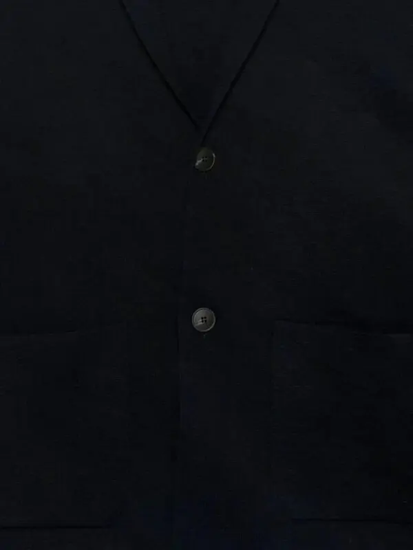 GRAN SASSO Notched-lapels Wool Cardigan