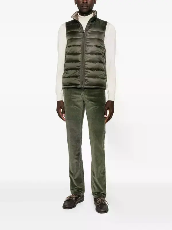 Herno Zip-up Quilted Vest