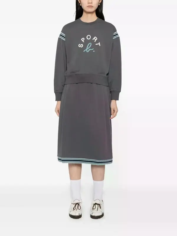 AGNES B. Cropped Sweatshirt