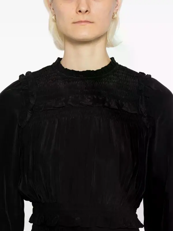 NEEDLE & THREAD Emilia Mini Dress - Black