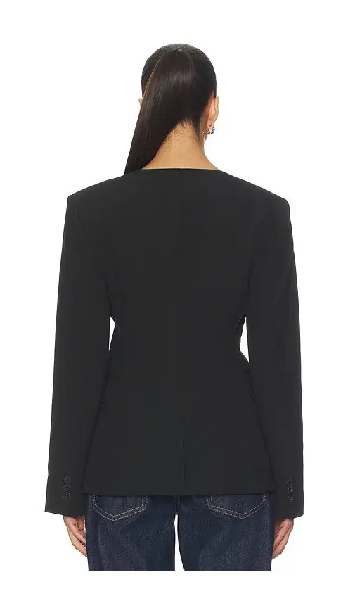 EAVES Keki Collarless Blazer