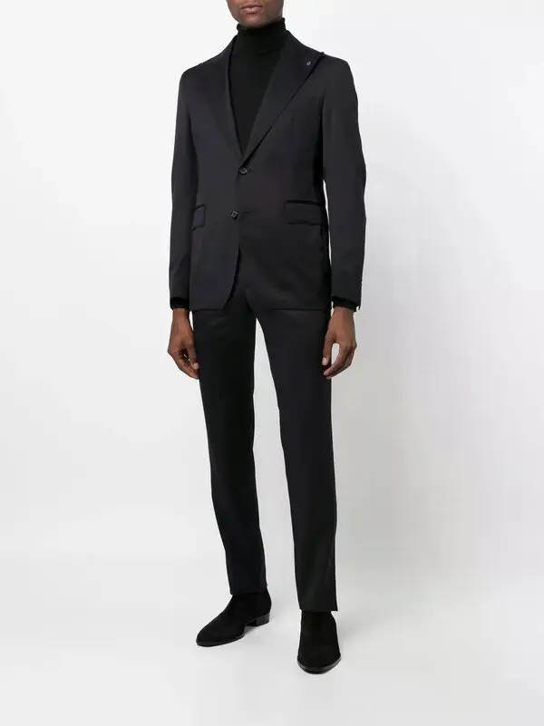 Tagliatore Single-breasted Tailored Suit - Blue