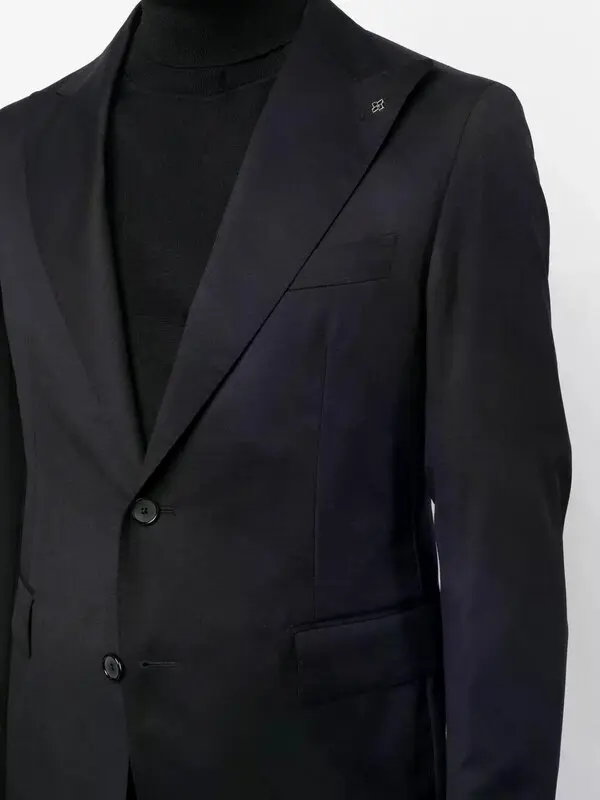 Tagliatore Single-breasted Tailored Suit - Blue