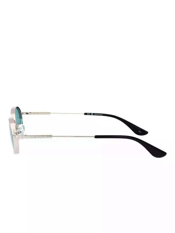 Alexander McQueen Oval Frame Sunglasses