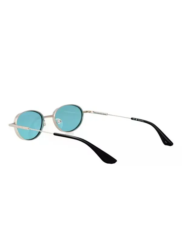 Alexander McQueen Oval Frame Sunglasses