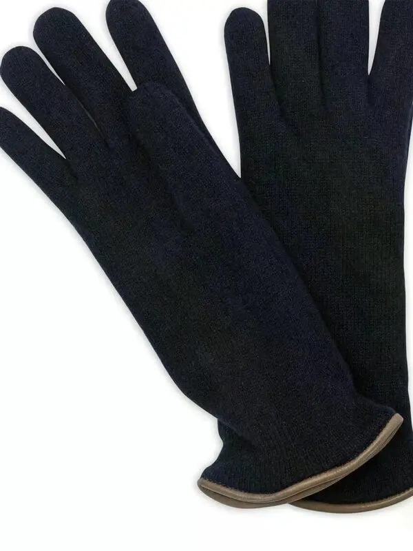 RESTELLI Knitted Gloves - Blue