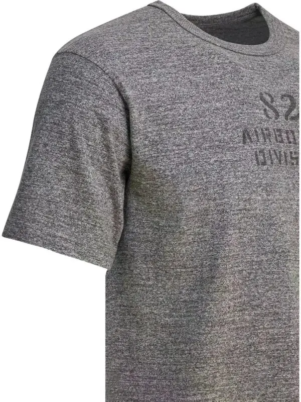 BUZZ RICKSON'S Printed Crew-neck T-shirt