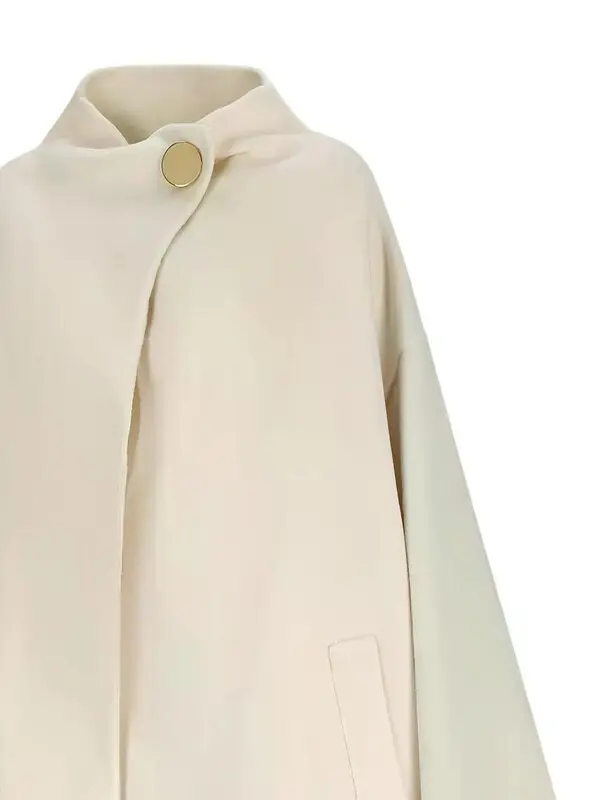DARKPARK Cashmere-blend Coat With Button Detail