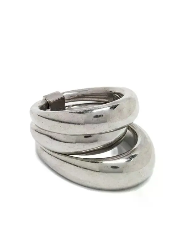PANCONESI Blow Up Solar Ring - Silver