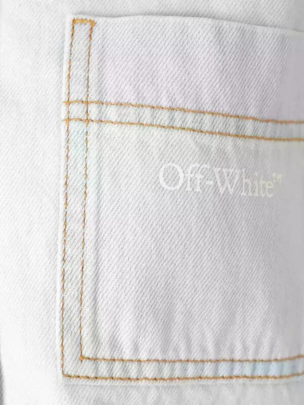 Off-White Button Stripes Jacket