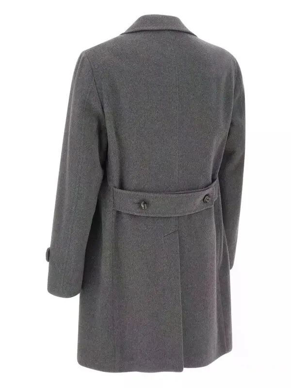 Tagliatore Single-breasted Cashmere Coat