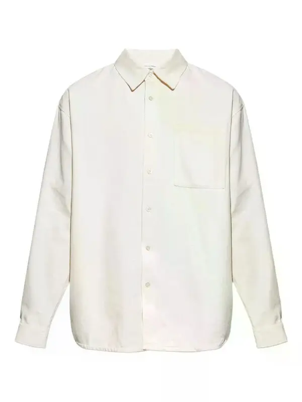 American Vintage Lycaz Cotton Shirt - Neutrals