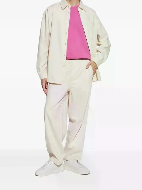 American Vintage Lycaz Cotton Shirt - Neutrals