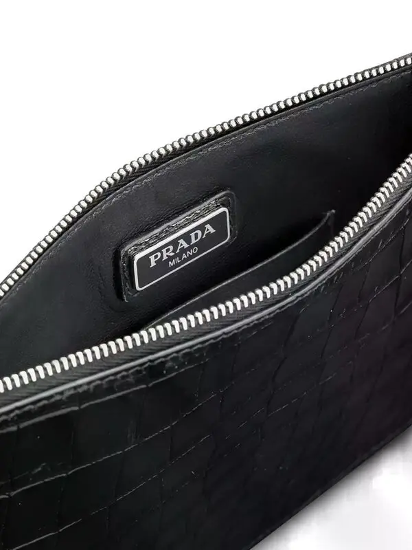 Prada Leather Wash Bag