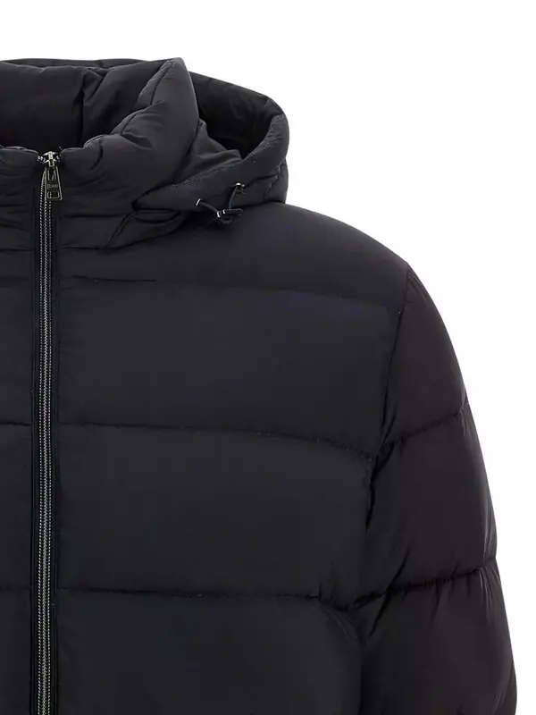 Herno Quilted Jacket With Detachable Hood