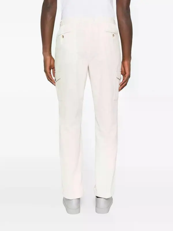 GRAN SASSO Drawstring Waist Cargo Trousers