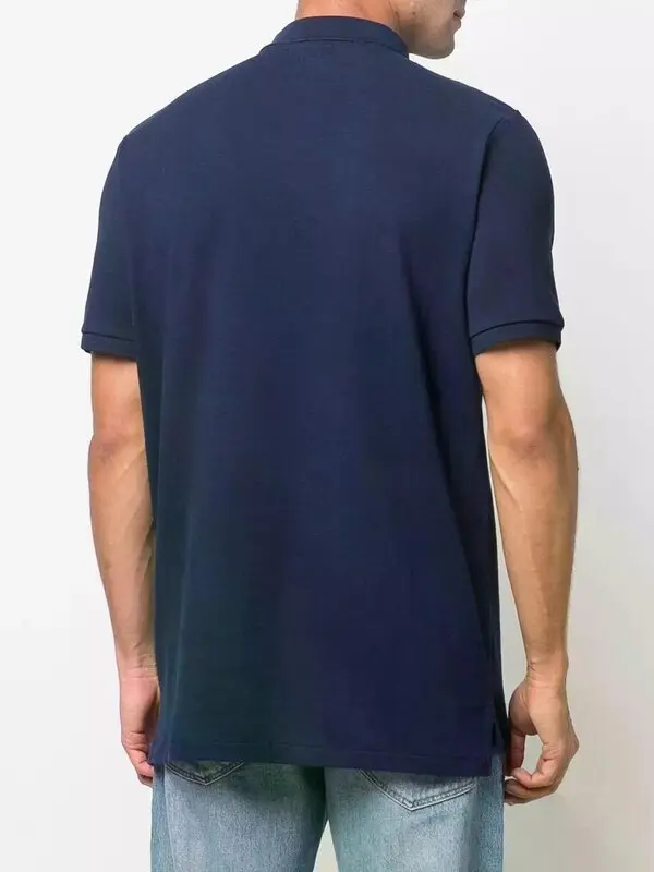 Polo Ralph Lauren Embroidered Logo Polo Shirt - Blue