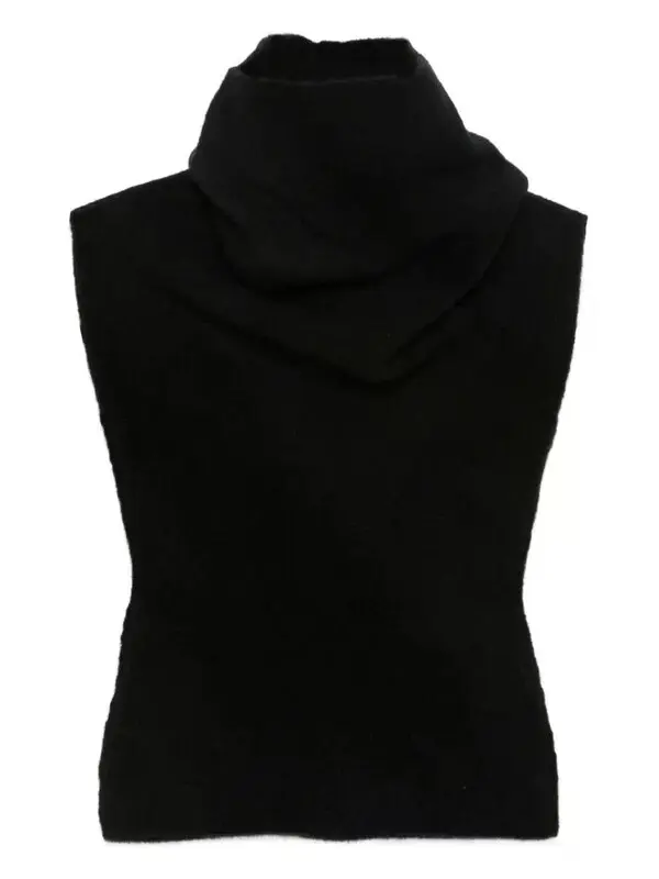 Rick Owens Sleeveless Cowl Neck Top