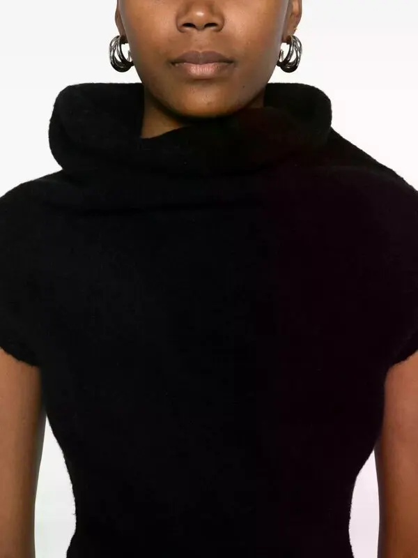 Rick Owens Sleeveless Cowl Neck Top