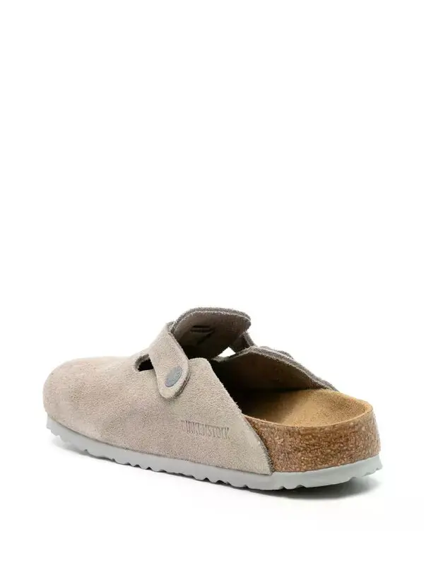 BIRKENSTOCK Boston Soft Footbed Clogs - Grey
