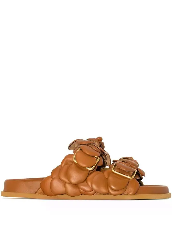 Valentino Garavani Atelier 03 Rose Edition Sandals - Brown