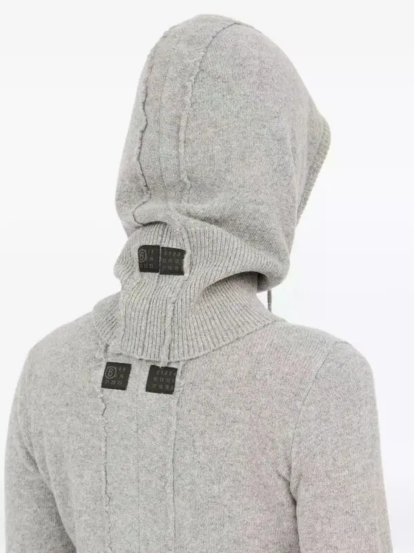 MAISON MARGIELA Knitted Balaclava - Grey