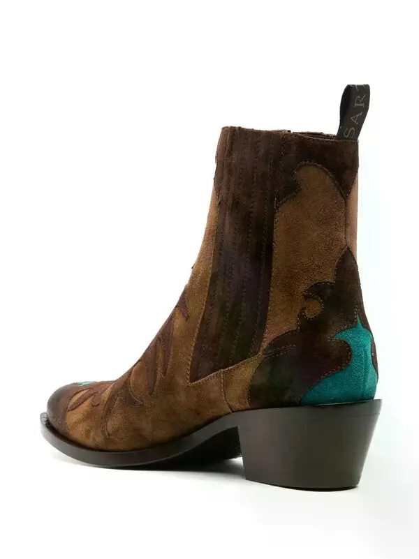 Sartore Texan Ankle Boots - Brown