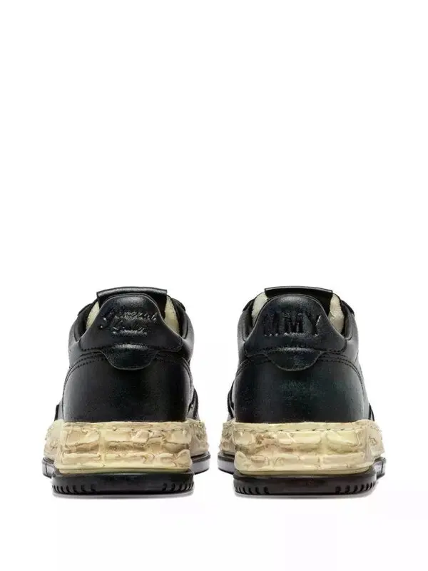 GENERAL SCALE. General Scale Medalist Leather Sneakers