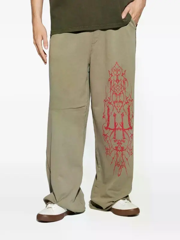 44 LABEL GROUP Graphic-print Trousers