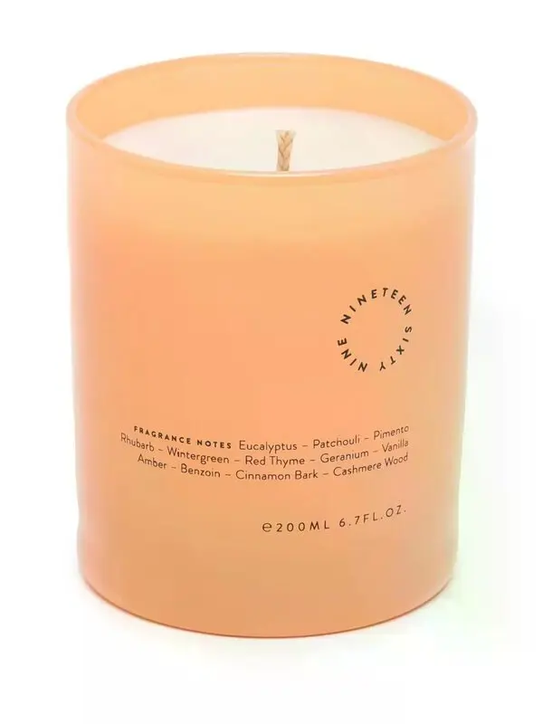 19-69 Female Christ Scented Candle - Orange