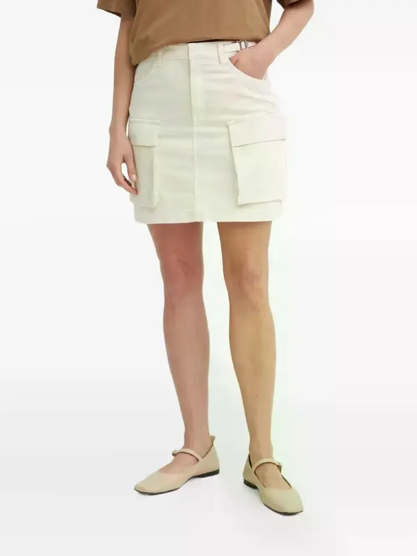 GESTUZ Marlygz Cargo-pocket Mini Skirt - Neutrals