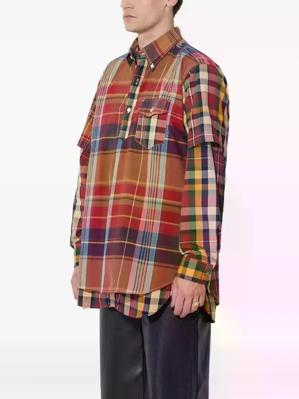 Engineered Garments Plaid Pocket Shirt