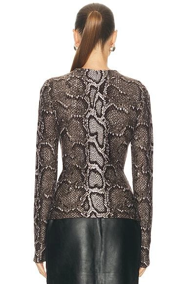 Gabriela Hearst Asha" Top - Greyscale