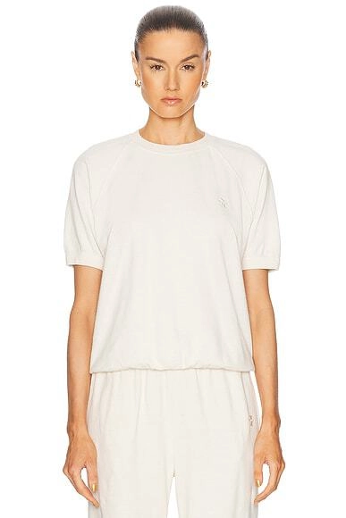 Eterne Short Sleeve Raglan Sweatshirt