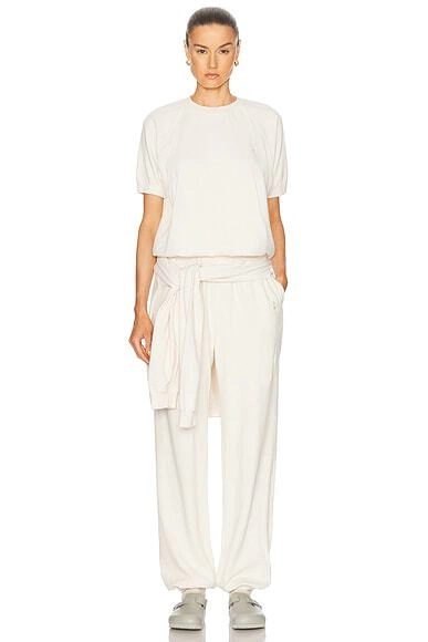 Eterne Short Sleeve Raglan Sweatshirt