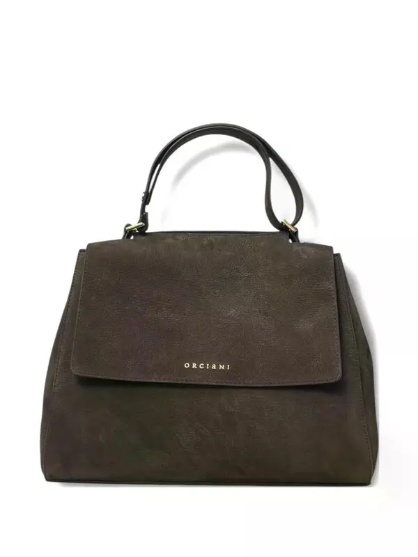 Orciani Medium Sveva Nabucco Shoulder Bag - Brown