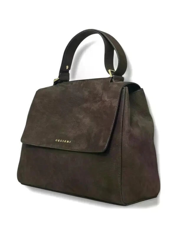 Orciani Medium Sveva Nabucco Shoulder Bag - Brown