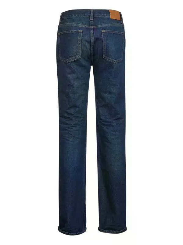 Saint Laurent Five-pocket Straight Leg Jeans