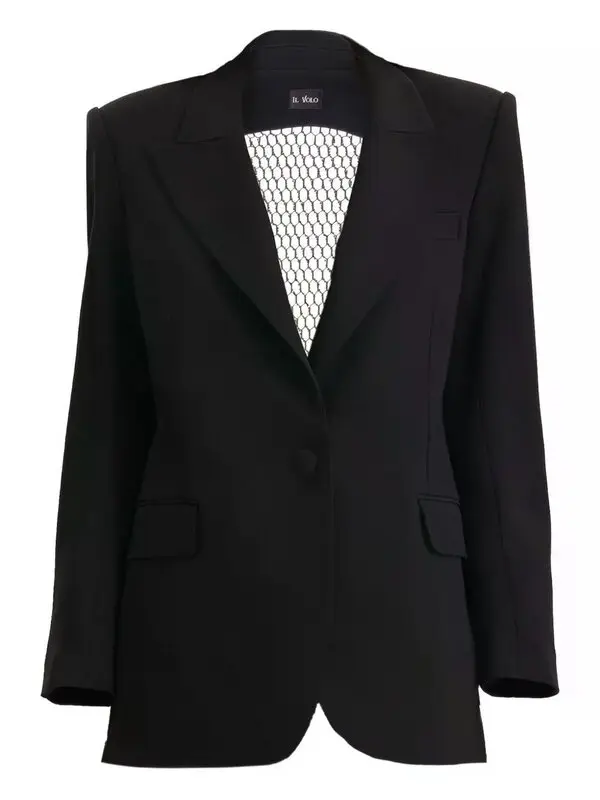 IL VOLO Nuit Long-sleeved Blazer - Black