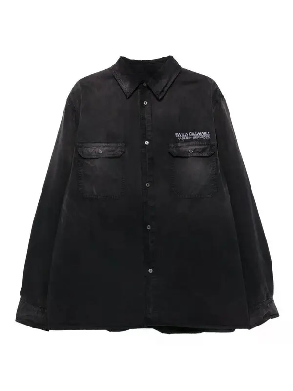 WILLY CHAVARRIA Corcoran Shirt - Black