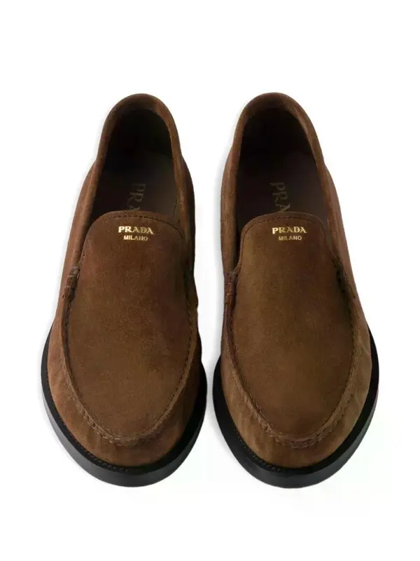 Prada Suede Loafers