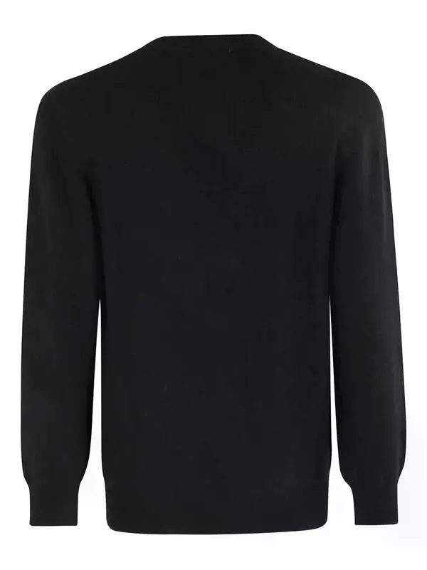 A PAPER KID Crew-neck Sweater - Black