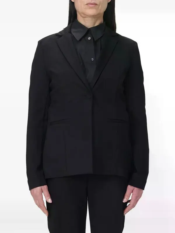 Malìparmi Single-breasted Blazer - Black