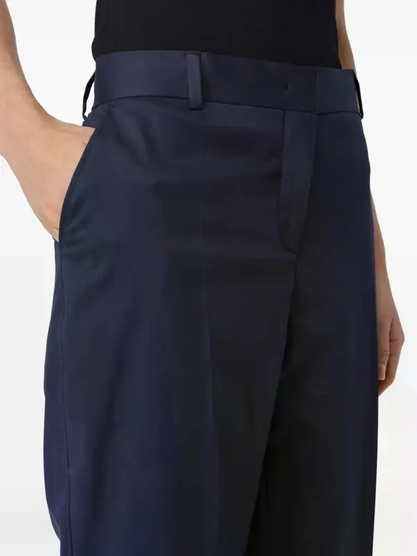 Alberta Ferretti Concealed Closure Trousers