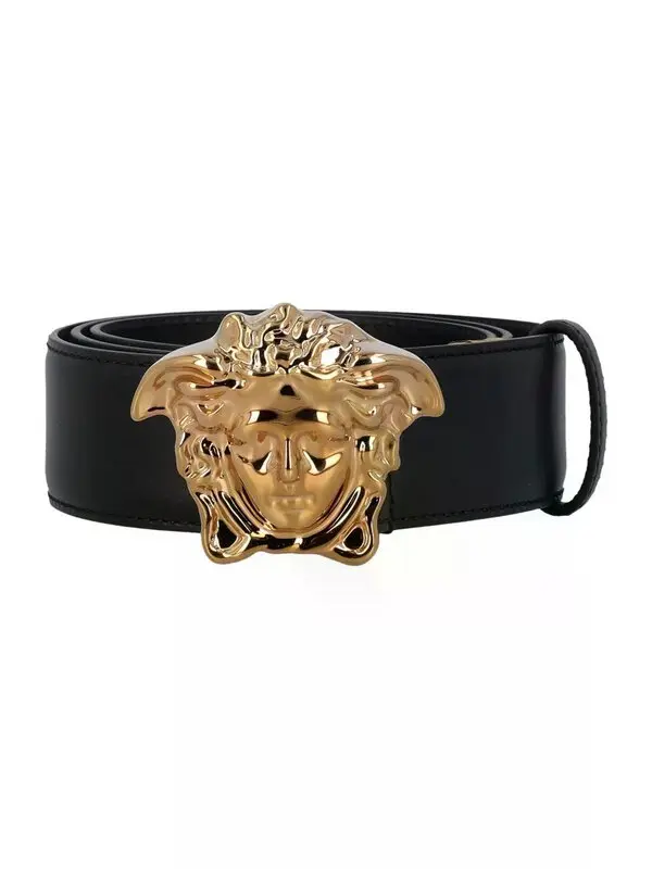 Versace La Medusa Leather Belt