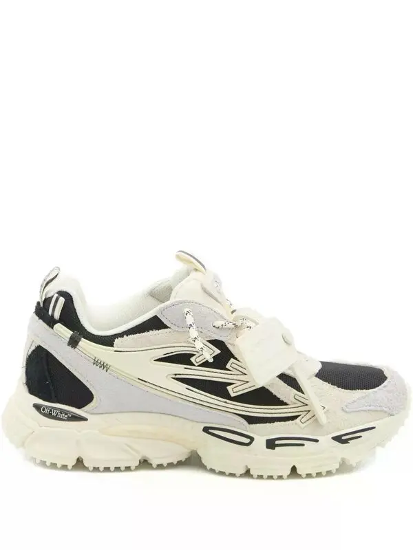 Off-White Be Right Back" Lace-up Sneakers - White