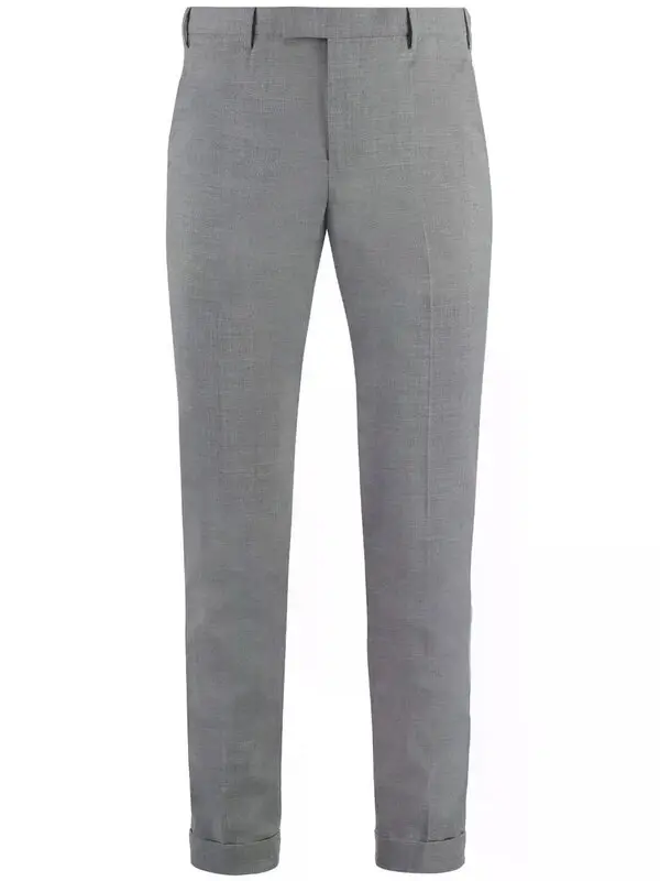 PT TORINO Cotton Blend Tailored Trousers